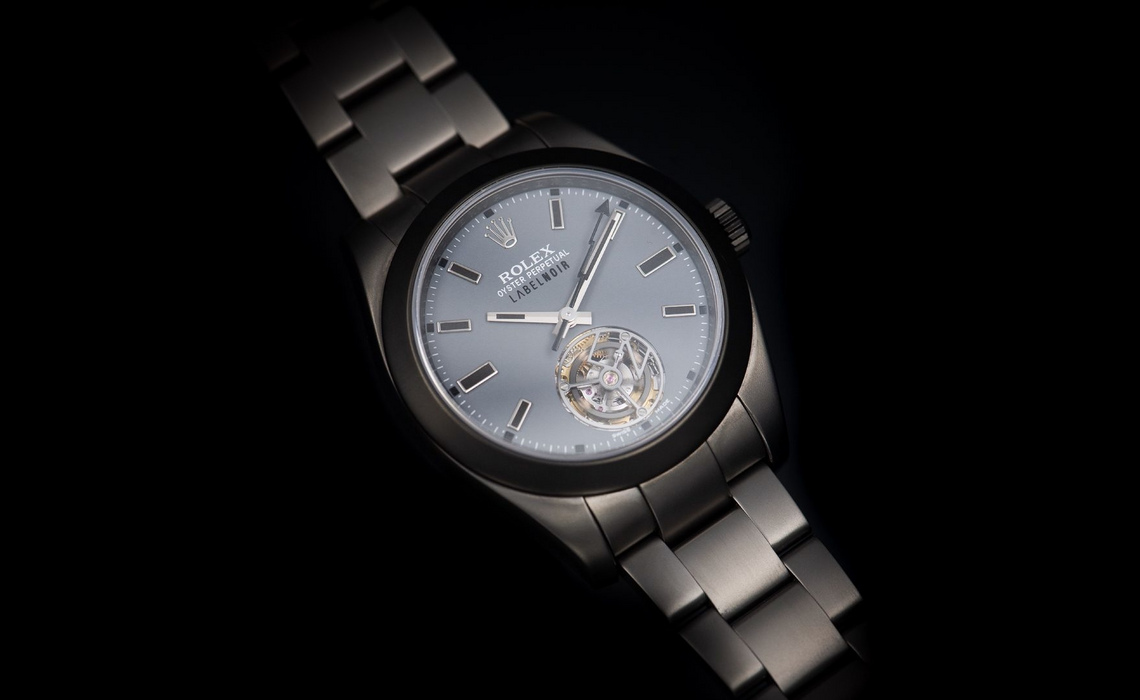 First Hands-On With Label Noir’s Polarizing Rolex Milgauss Tourbillon ...