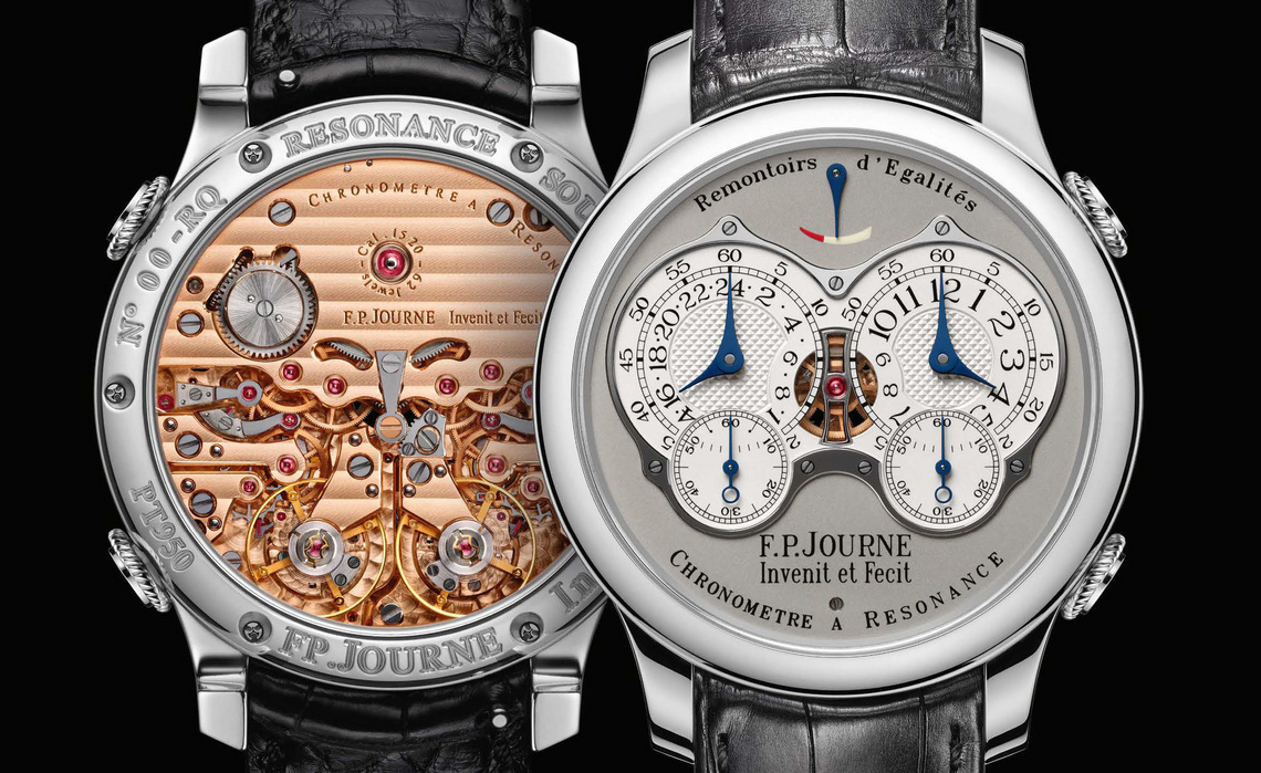 Unveiling The New F.P.Journe Chronomètre À Résonance | Watchonista
