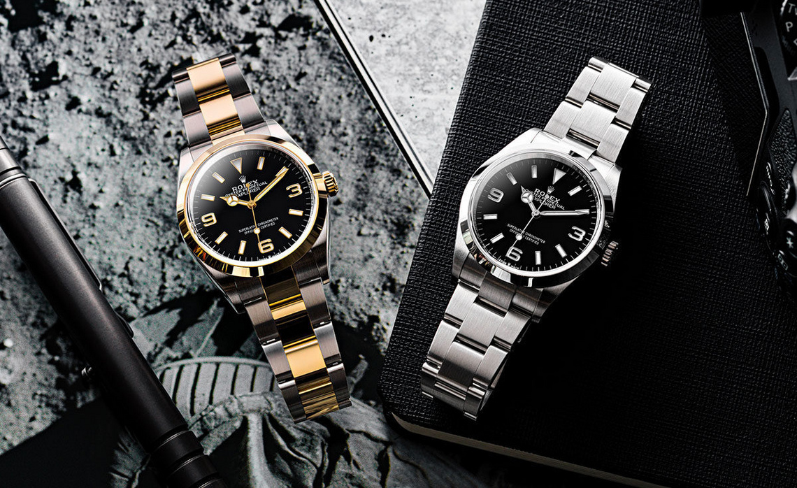 rolex explorer inside