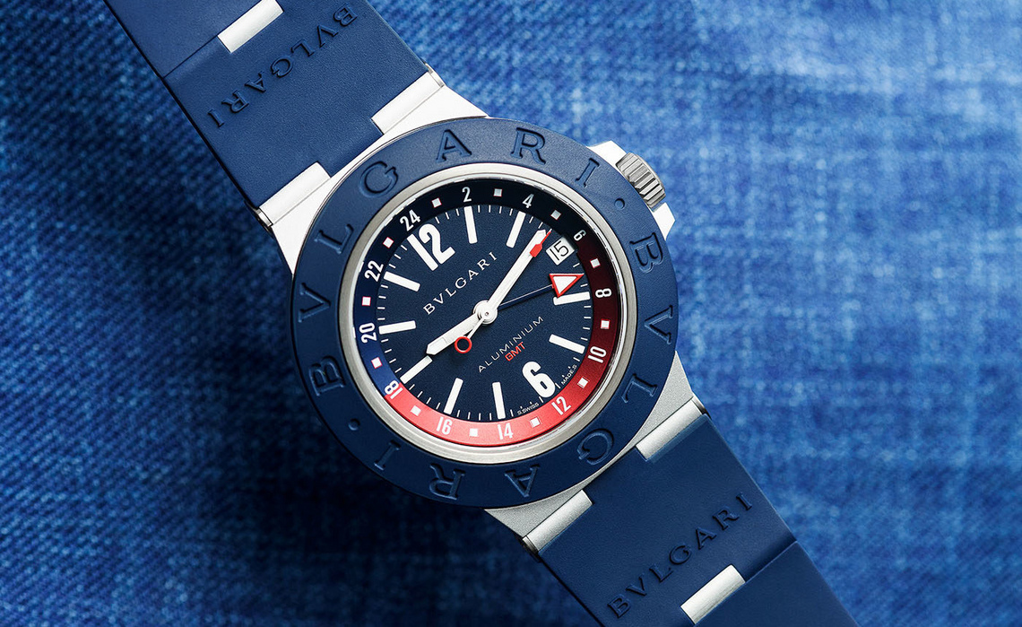 A Closer Look At The New Bulgari Aluminium GMT | Watchonista