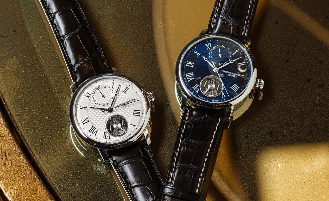 Exclusive Pics: Frederique Constant’s Slimline Monolithic Manufacture ...