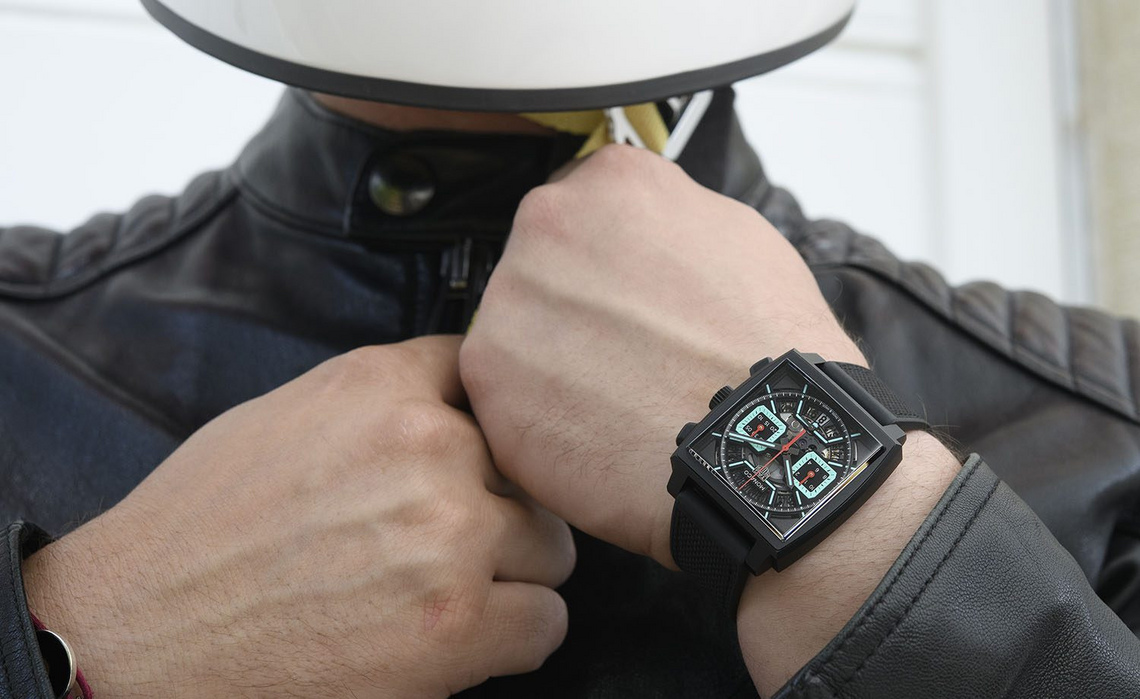 Time & Tires: TAG Heuer First-Ever Skeletonized Monaco Chronographs ...