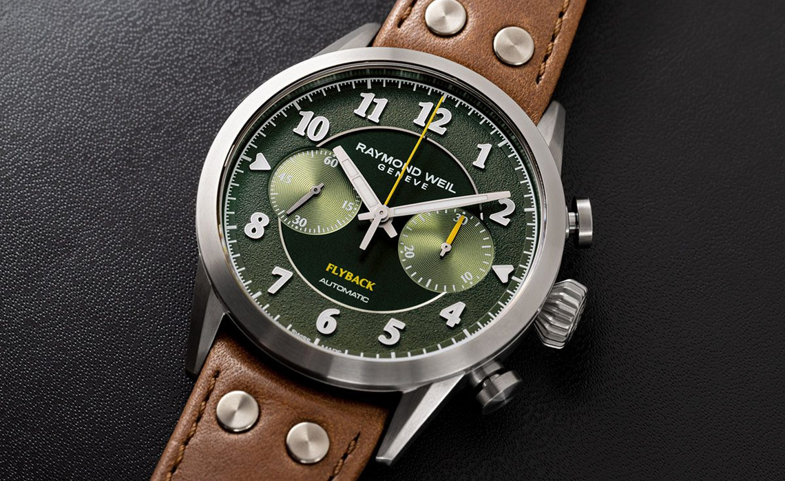 Green Means Go: A Closer Look at the Freelancer Men’s Pilot Flyback ...