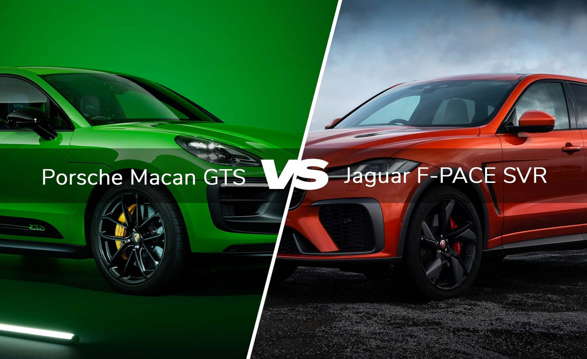 Inside Story: The Porsche Macan GTS vs. The Jaguar F-PACE SVR | Watchonista