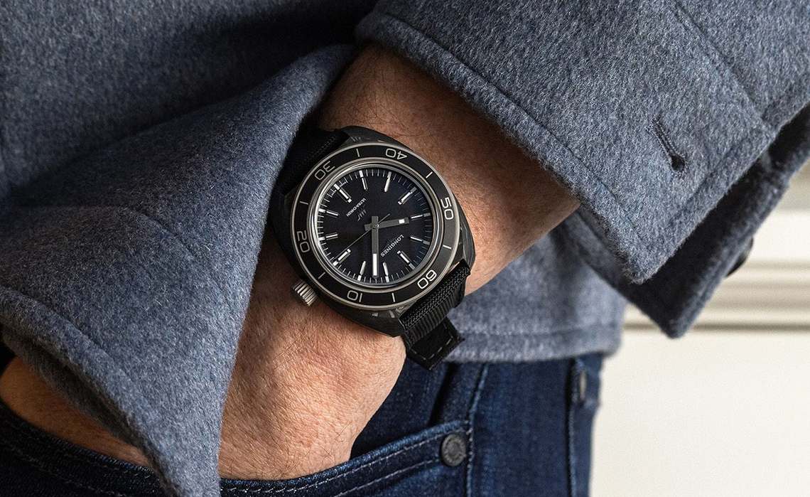 Modern or Retro-Futurist? Meet the Longines Ultra-Chron Carbon ...