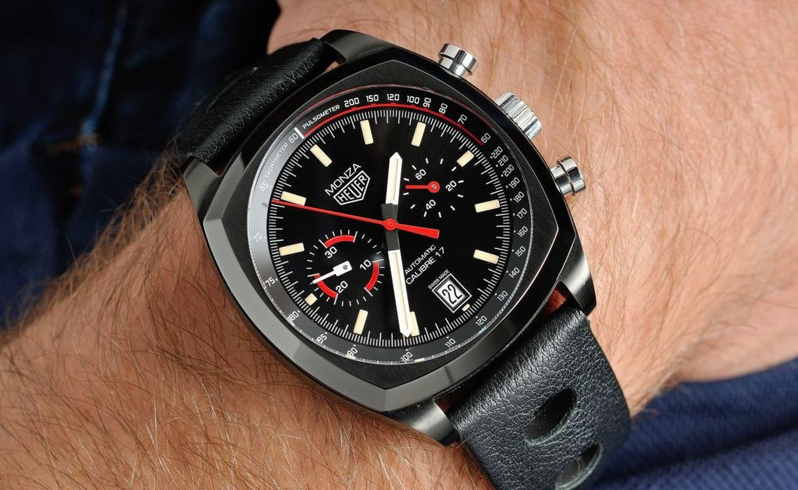 The Heuer Monza scoops an award in the GPHG Revival category for its ...