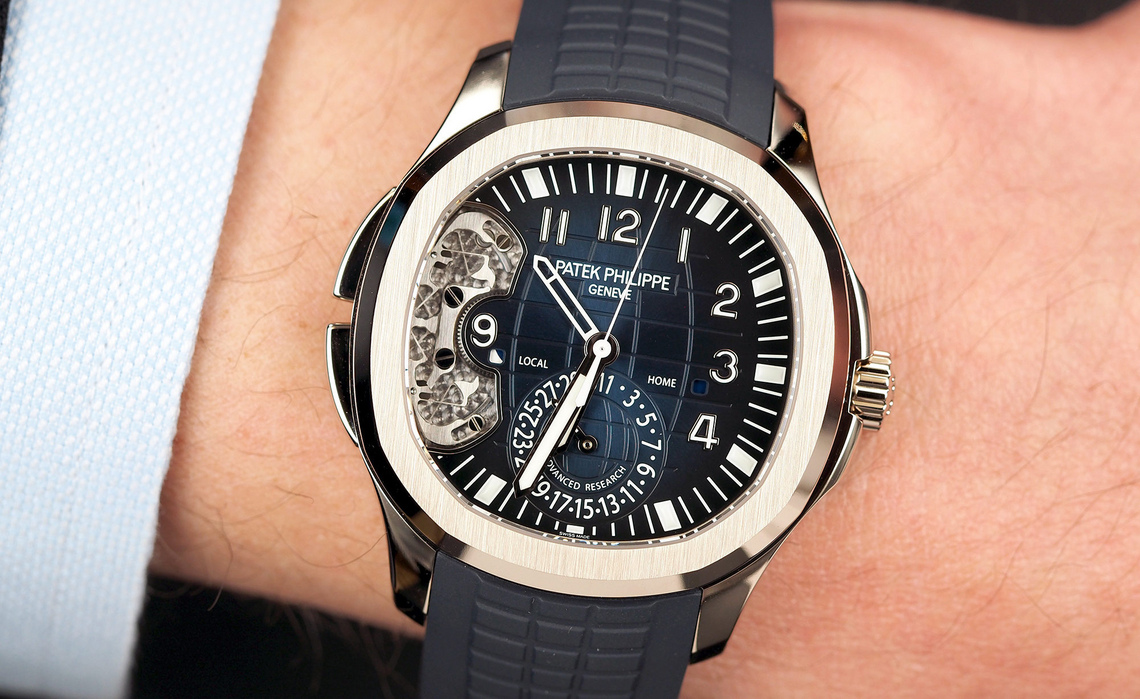 Patek Philippe Advanced Research Aquanaut Travel Time 5650G: journey ...