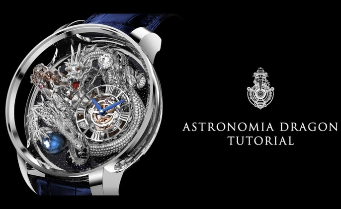 Jacob & Co. Astronomia Tourbillon Dragon Pavé | Jacob & Co.