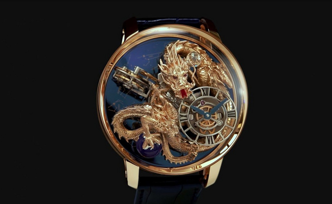 Jacob & Co. Astronomia Art Dragon Rose Gold Sky | Jacob & Co.