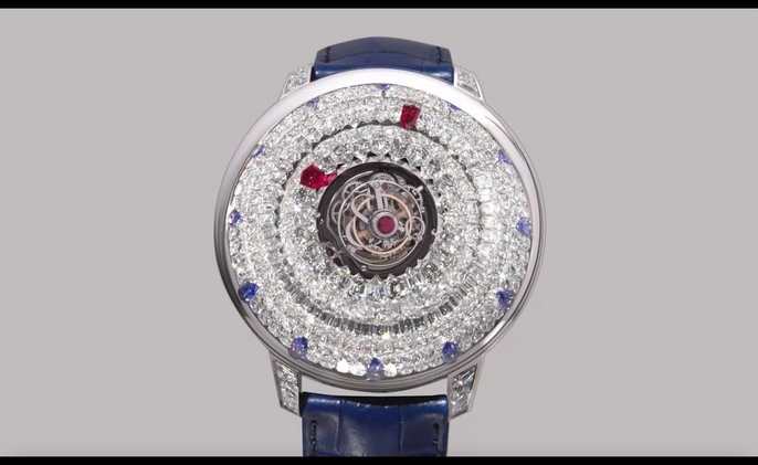 Jacob & Co. The Mystery Tourbillon Diamond & Rainbow Index | Jacob & Co.