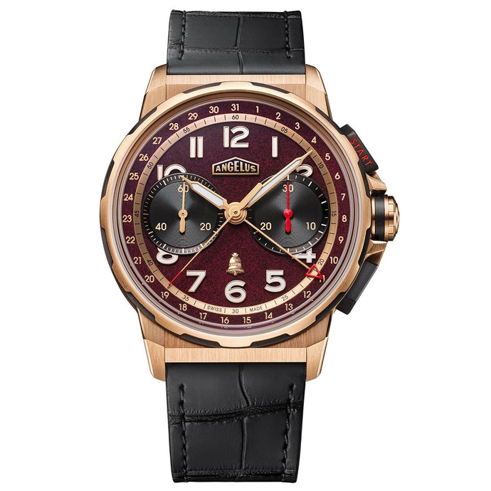 Angelus Chronodate Gold x Château Angelus | Watchonista