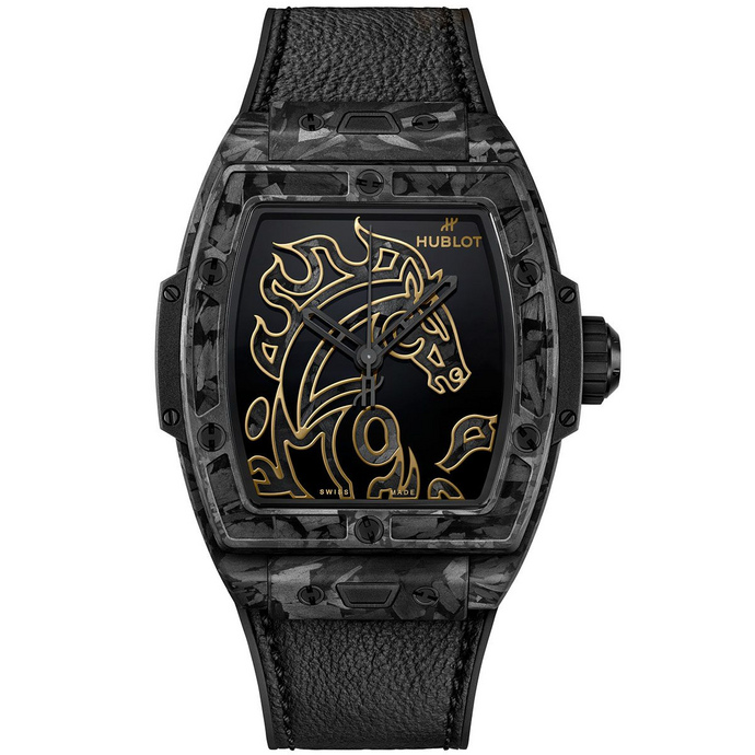 Hublot Spirit of Big Bang Year Of The Horse Frosted Carbon | Watchonista