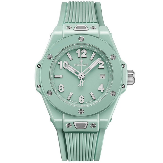 Hublot Big Bang Mint Green Ceramic 33mm | Watchonista