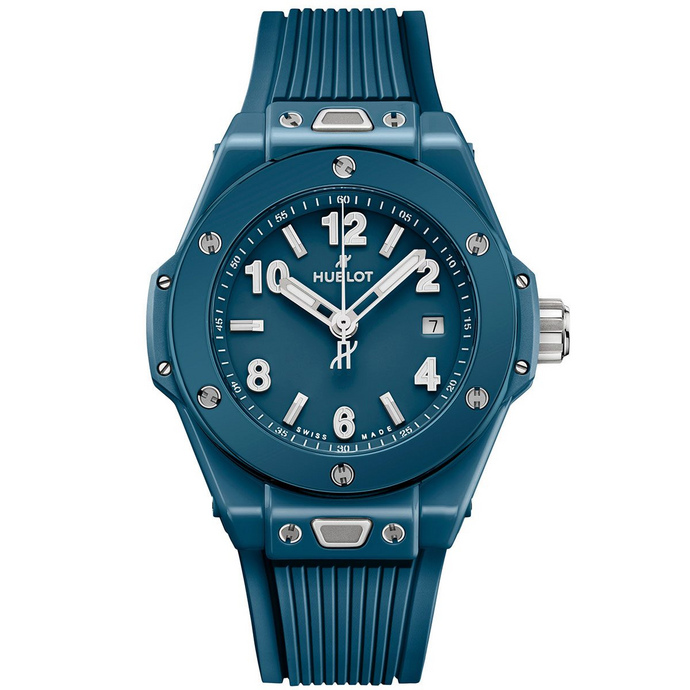 Hublot Big Bang Petrol Blue Ceramic 33mm | Watchonista
