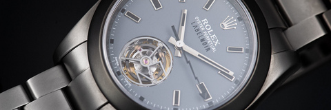 First Hands-On With Label Noir’s Polarizing Rolex Milgauss Tourbillon ...