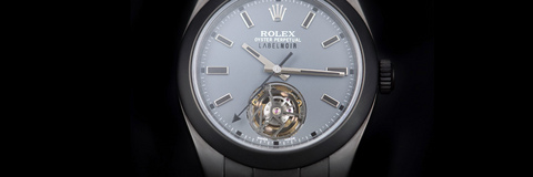 First Hands-On With Label Noir’s Polarizing Rolex Milgauss Tourbillon ...