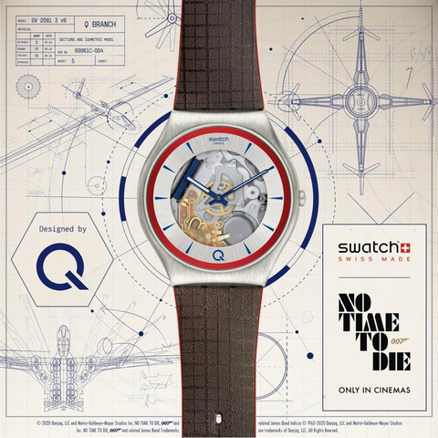 A Closer Look At The New Swatch X 007 ²Q | Watchonista
