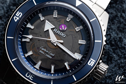 A Closer Look At The Rado Captain Cook High-Tech Ceramic | Watchonista