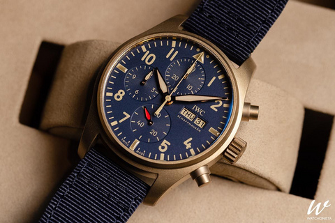A Second Look: The Bronze IWC Pilot’s Chronograph 41 | Watchonista