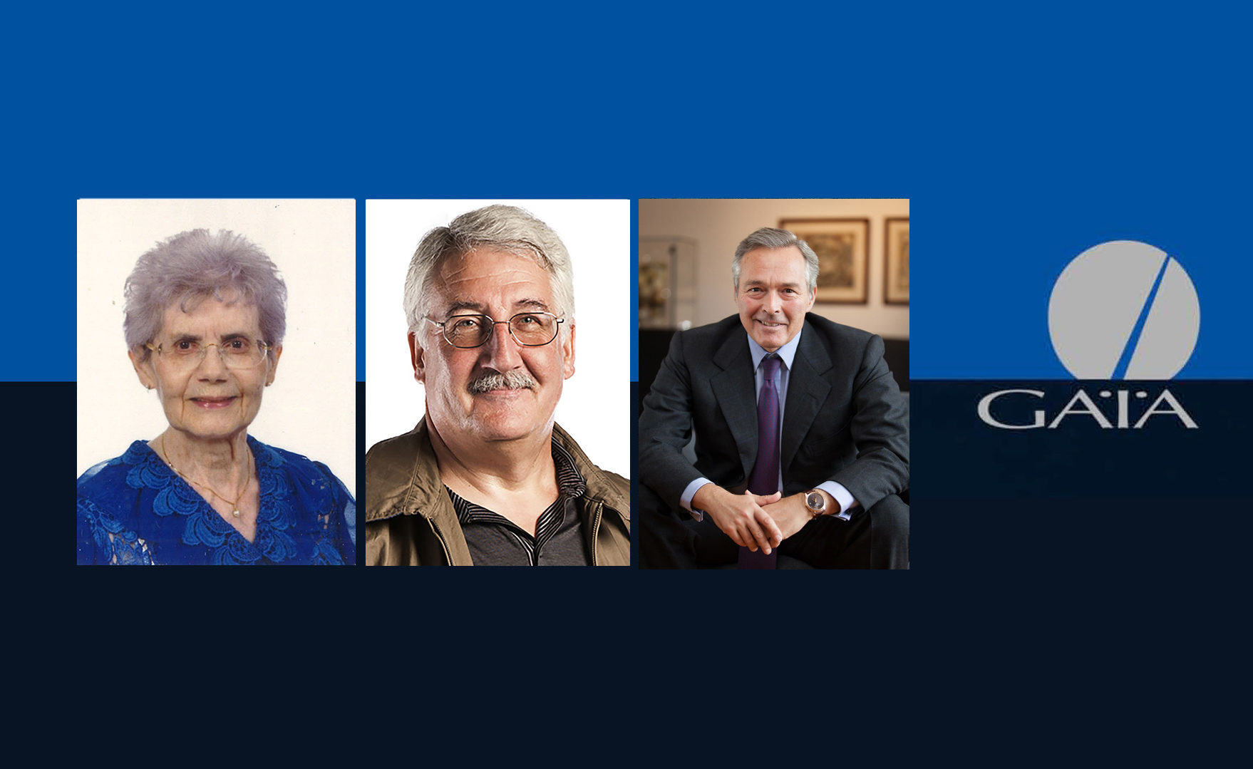 Prix Gaïa 2019: Suzanne Rohr, Laurent Tissot et Karl-Friedrich ...