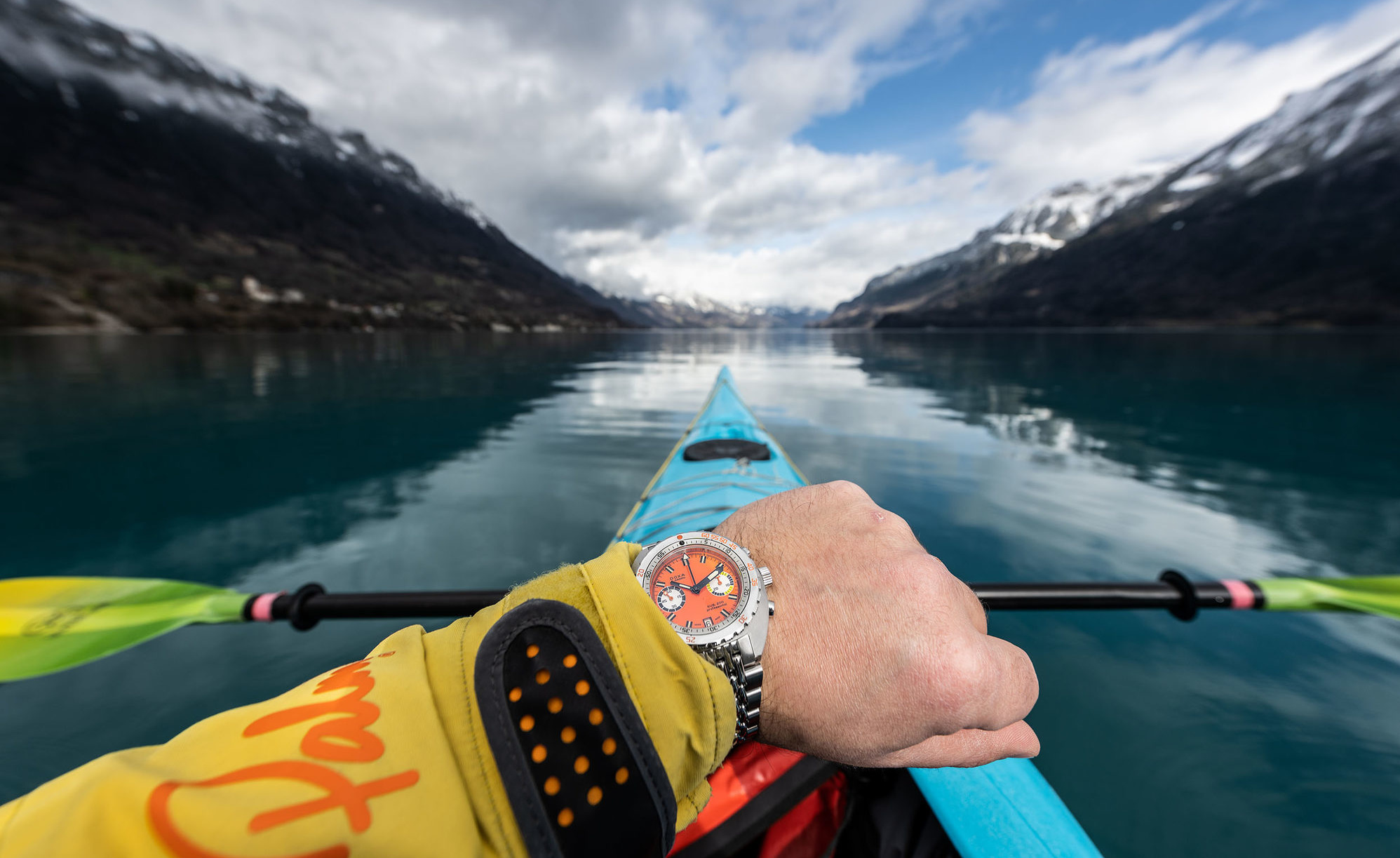 Winter Kayaking In The Glacial Waters Of Lake Brienz With DOXA’s SUB ...