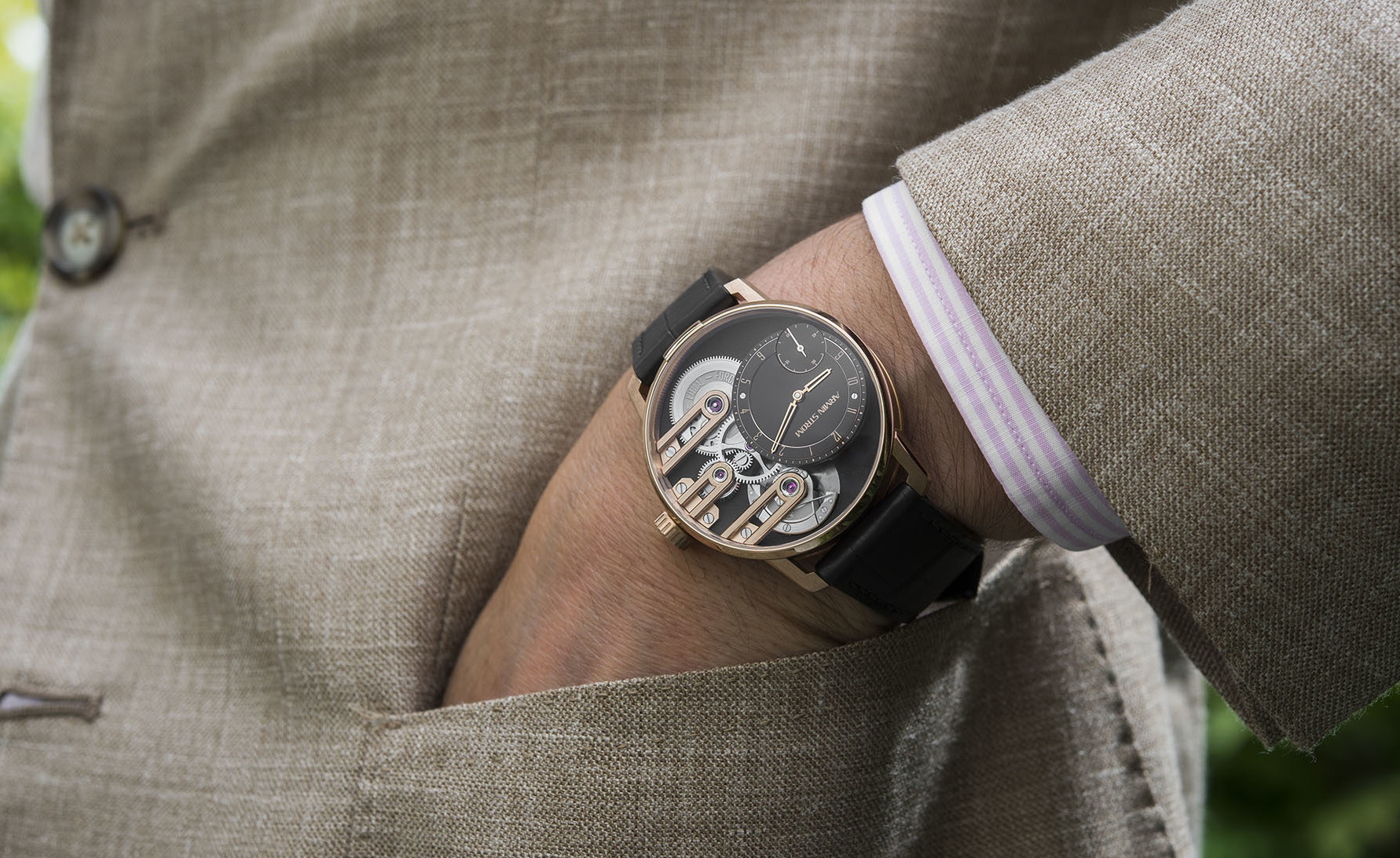 A New Aesthetic For Armin Strom’s Gravity Equal Force In Rose Gold ...