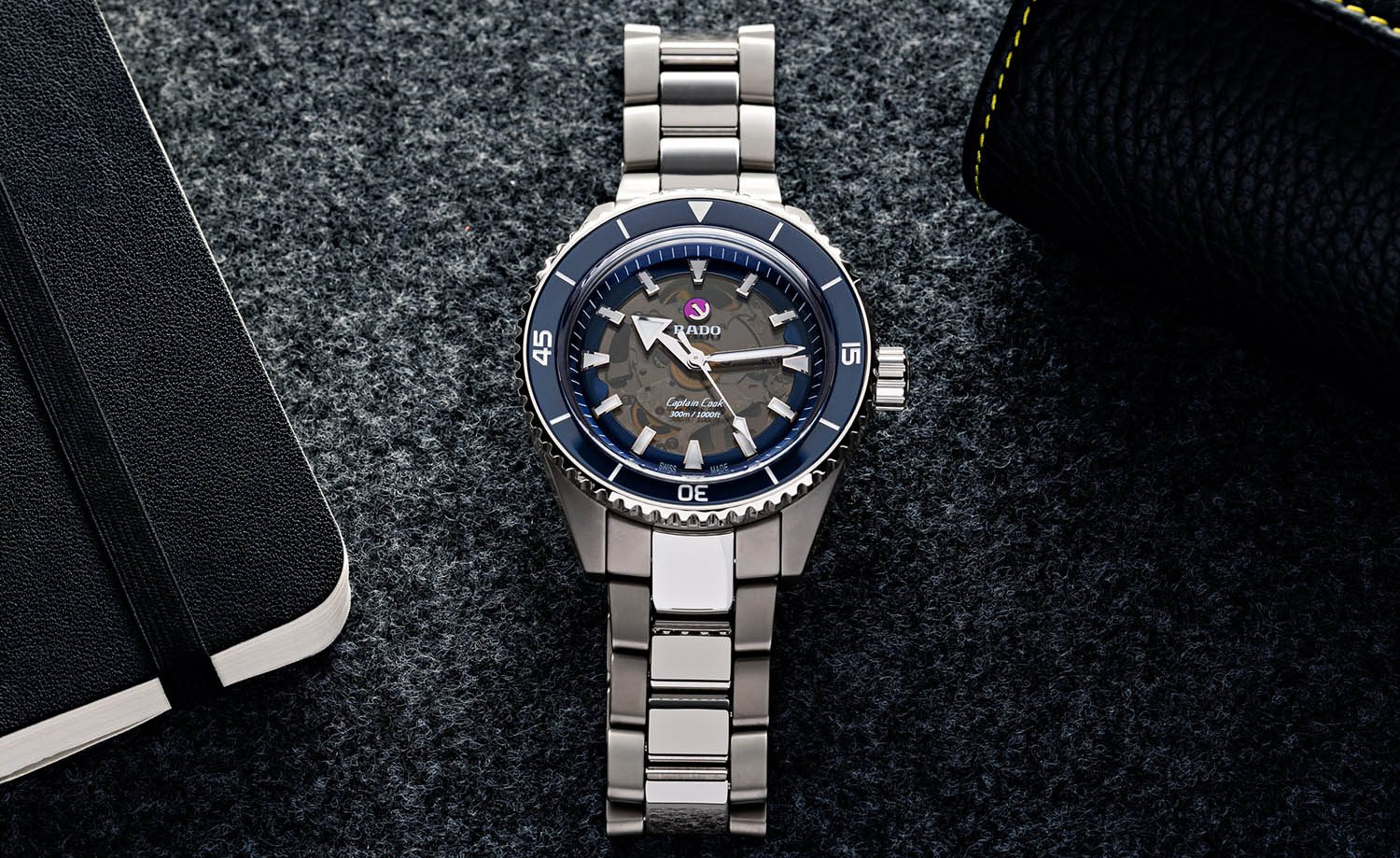 A Closer Look At The Rado Captain Cook High-Tech Ceramic | Watchonista