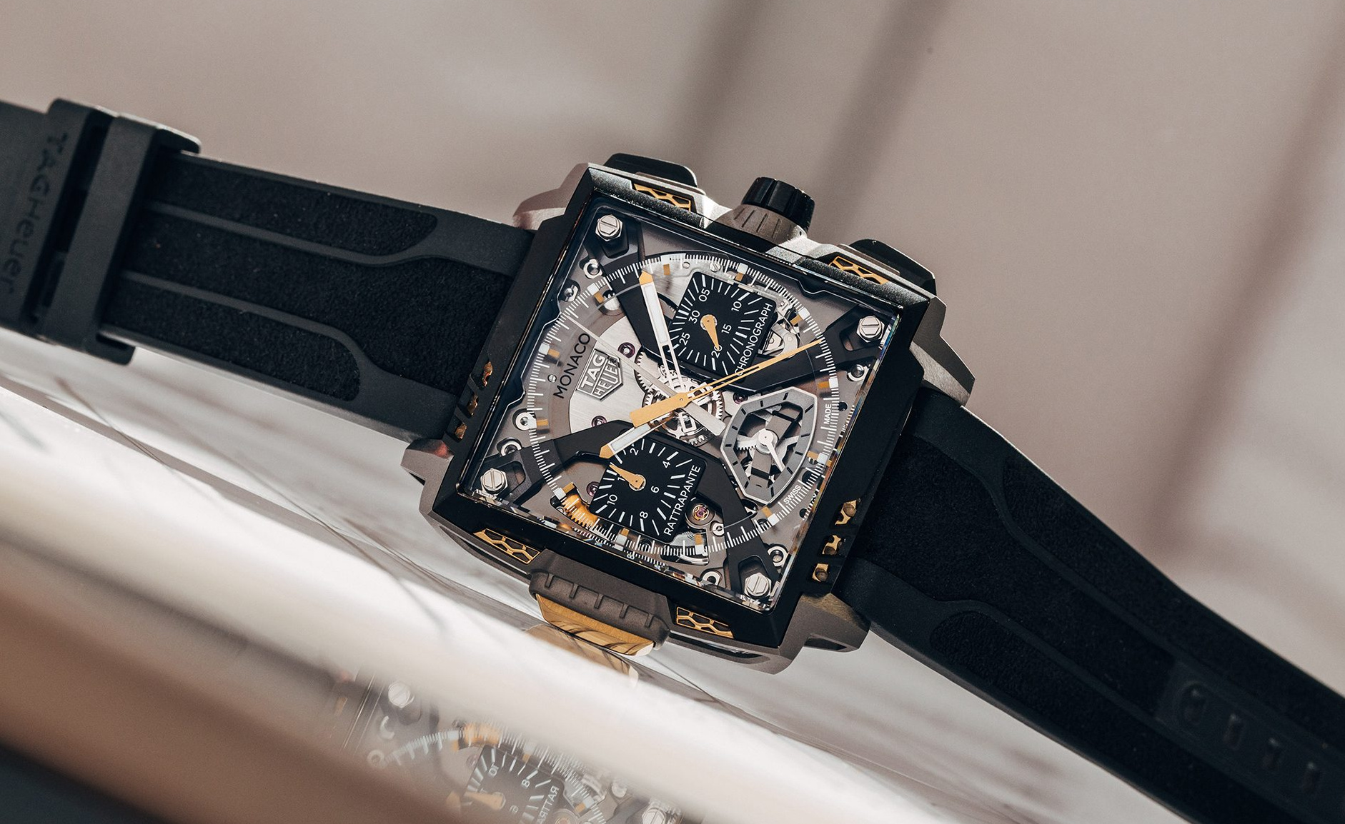 Dubai Watch Week: TAG Heuer Propels Its Iconic Monaco into the Future ...