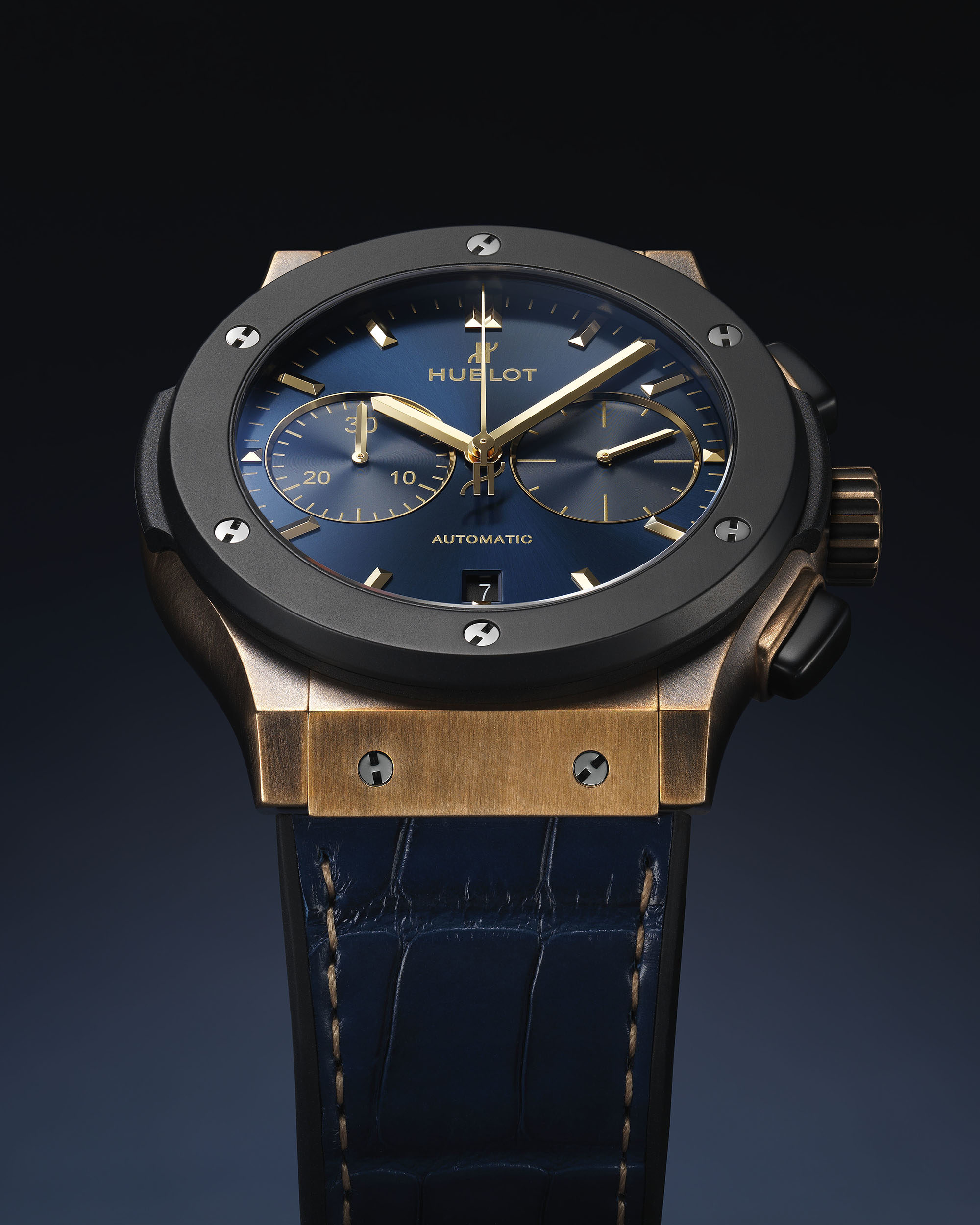 Hublot Classic Fusion Bronze Bucherer Blue Limited Edition | Watchonista