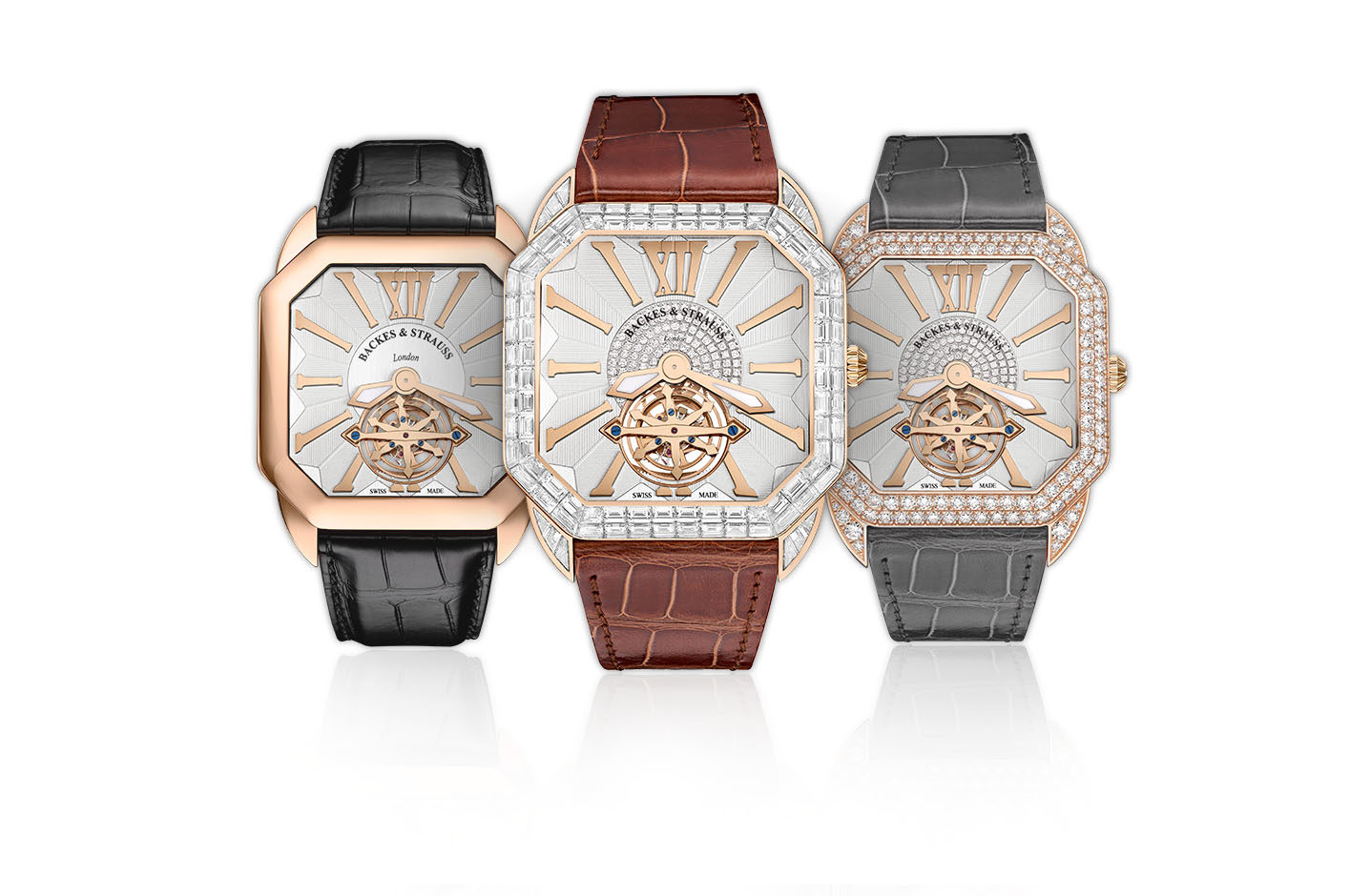 Backes & Strauss Berkeley Renaissance Duke Tourbillon Baguette ...