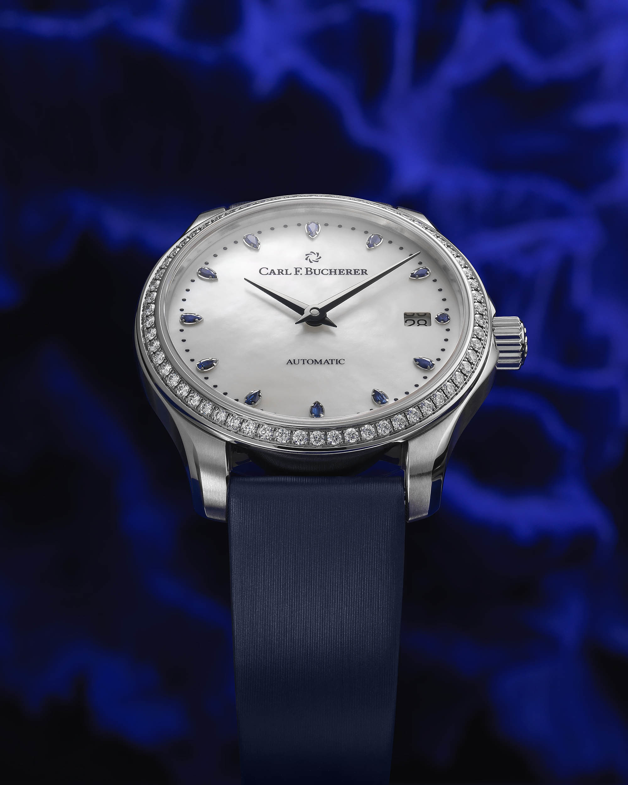 Bucherer Unveils The Carl F. Bucherer Manero AutoDate Bucherer Blue ...