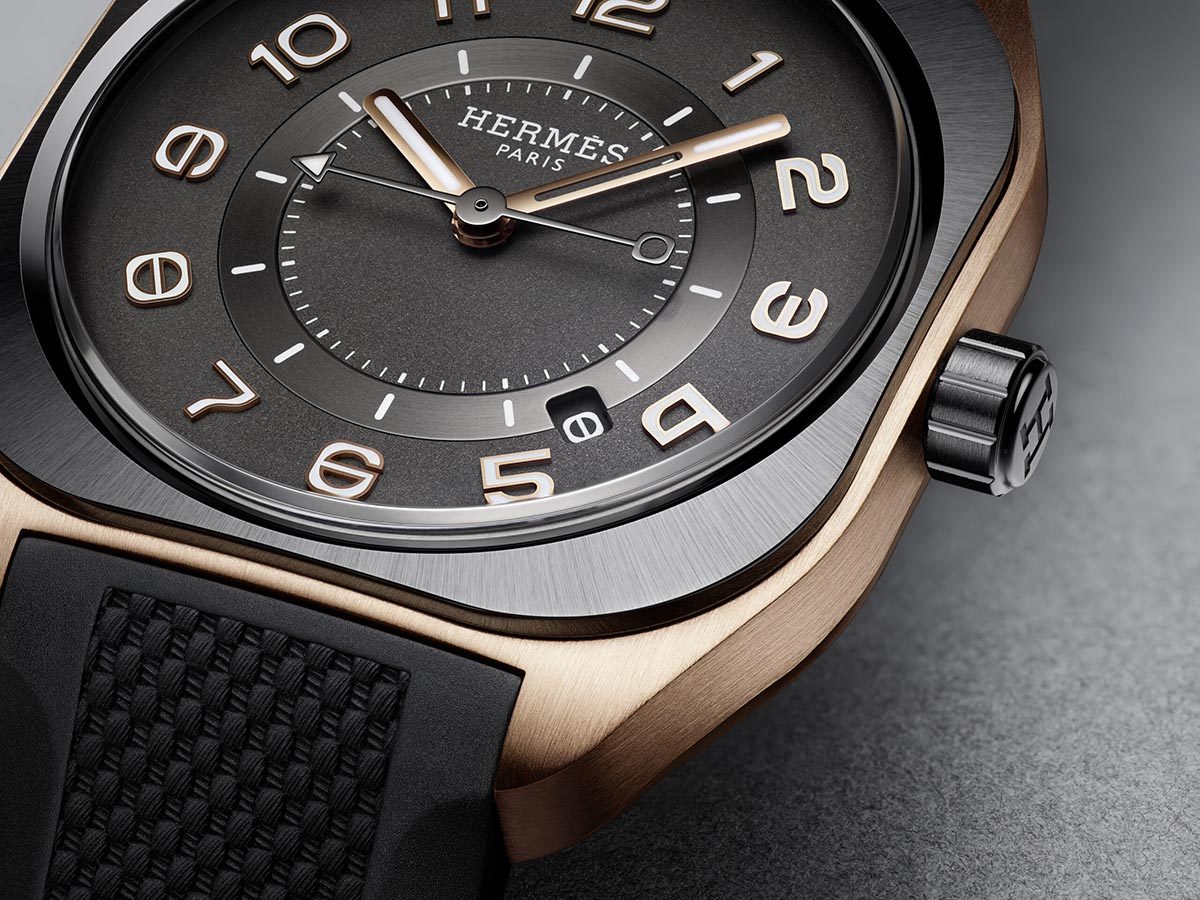 The New Hermès H08 in Rose Gold and Titanium | Hermès