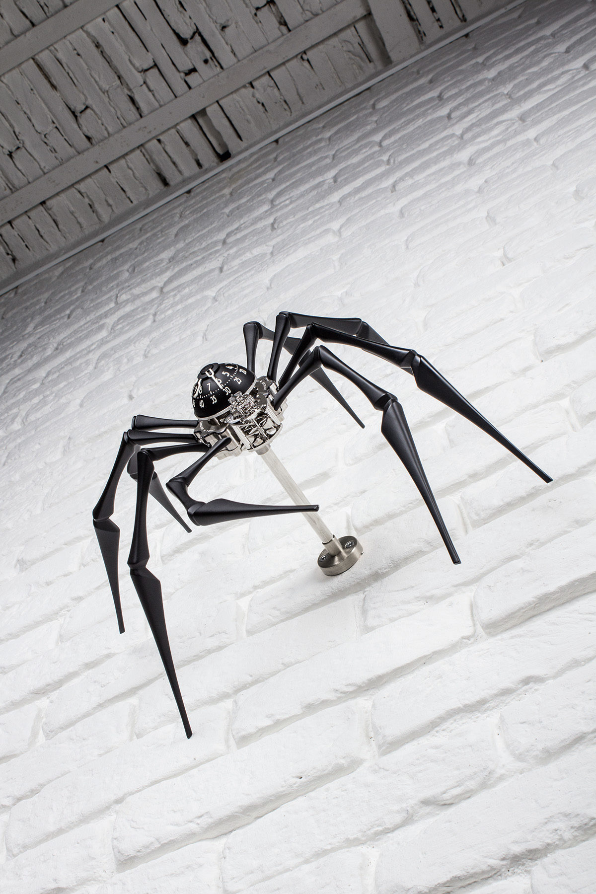 A Retro-Futuristic Spider Clock Joins Geneva’s Museum of Art and ...