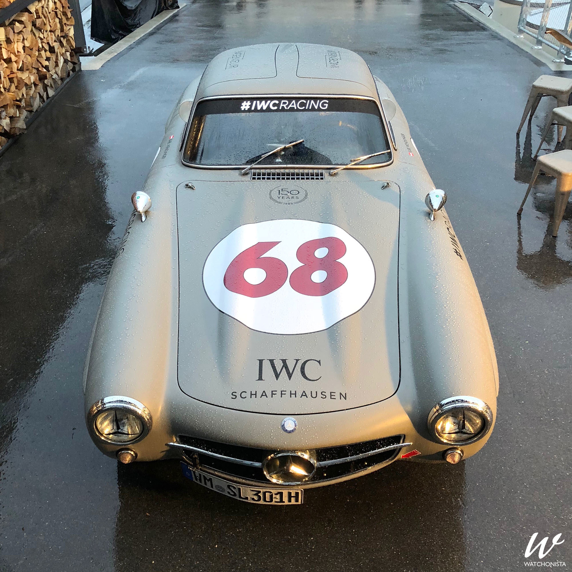 Face-to-face with the IWC Racing Team's iconic Mercedes 300 SL Gullwing ...