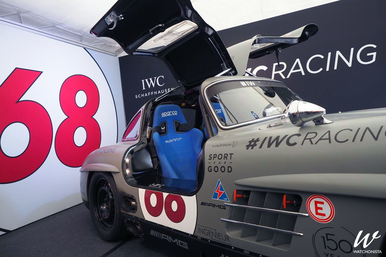Face-to-face with the IWC Racing Team's iconic Mercedes 300 SL Gullwing ...