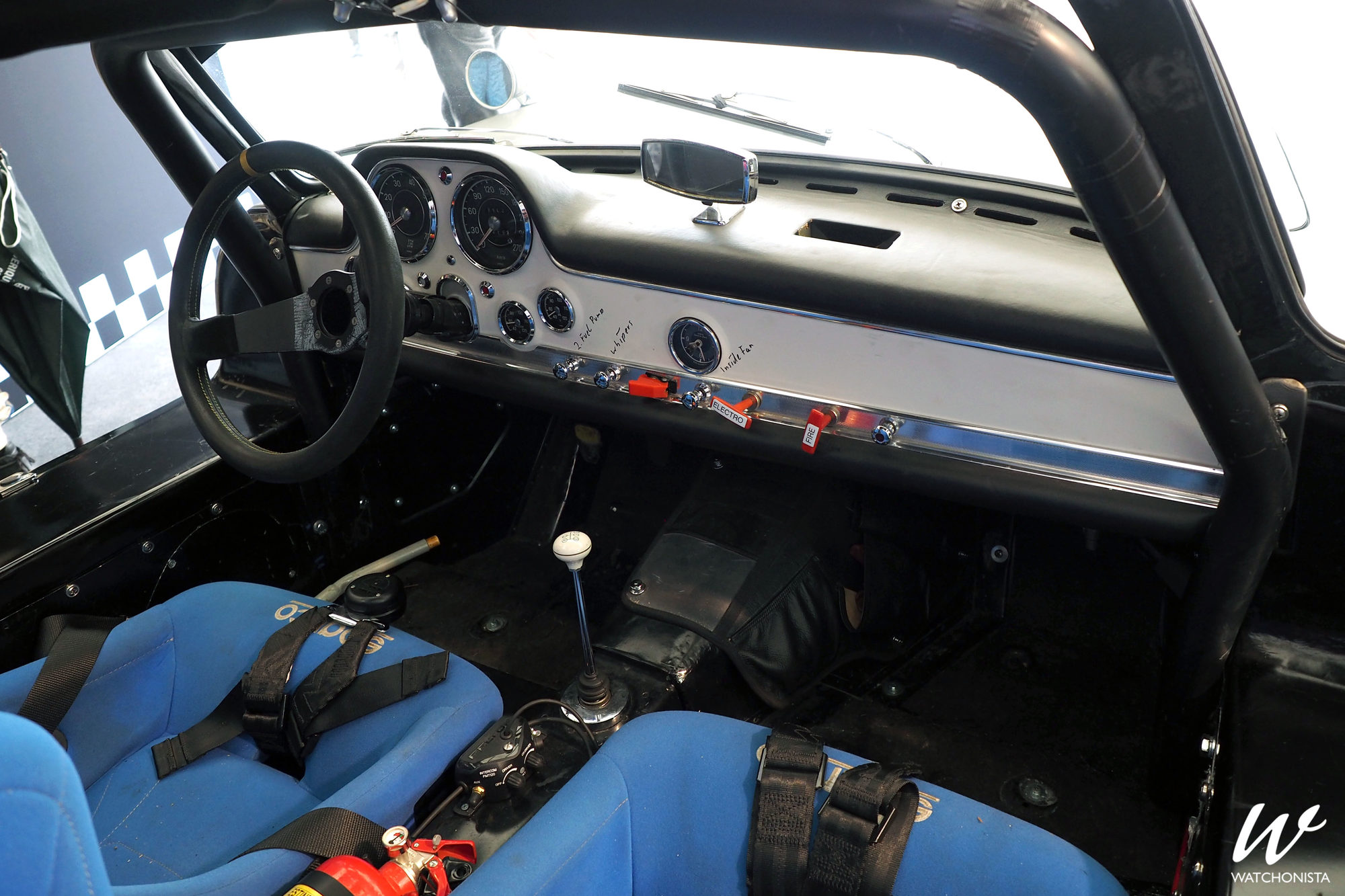 Face-to-face with the IWC Racing Team's iconic Mercedes 300 SL Gullwing ...