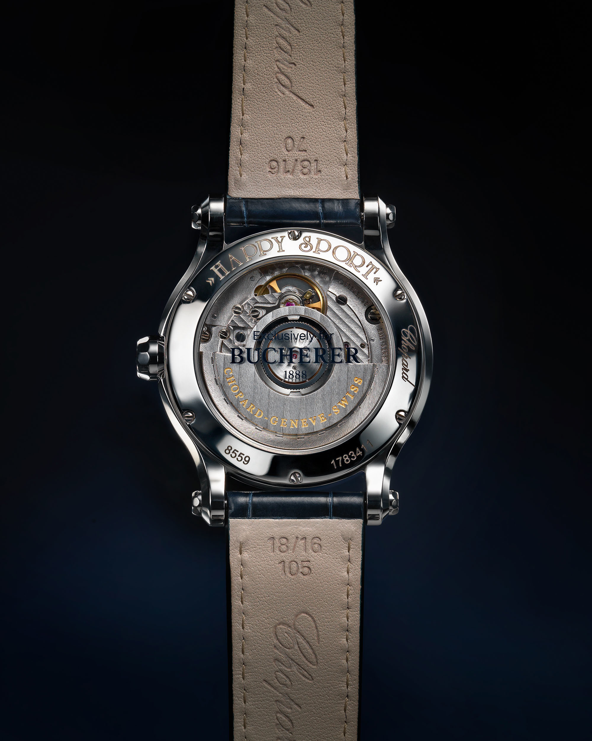 Chopard Happy Sport 36 mm Automatic Bucherer Blue Editions | Chopard