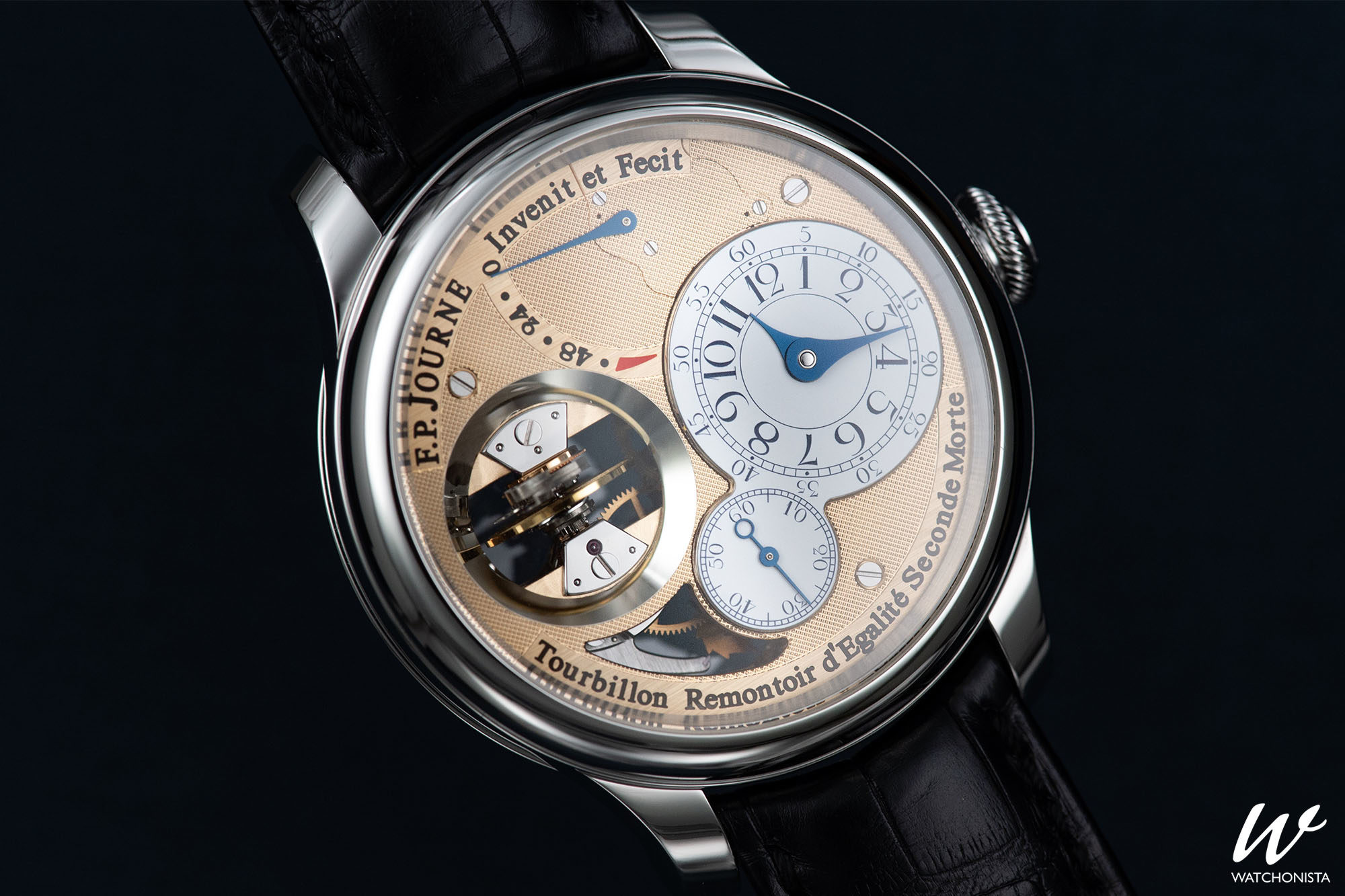 A Closer Look (Up!) At The F.P. Journe Tourbillon Souverain Vertical ...