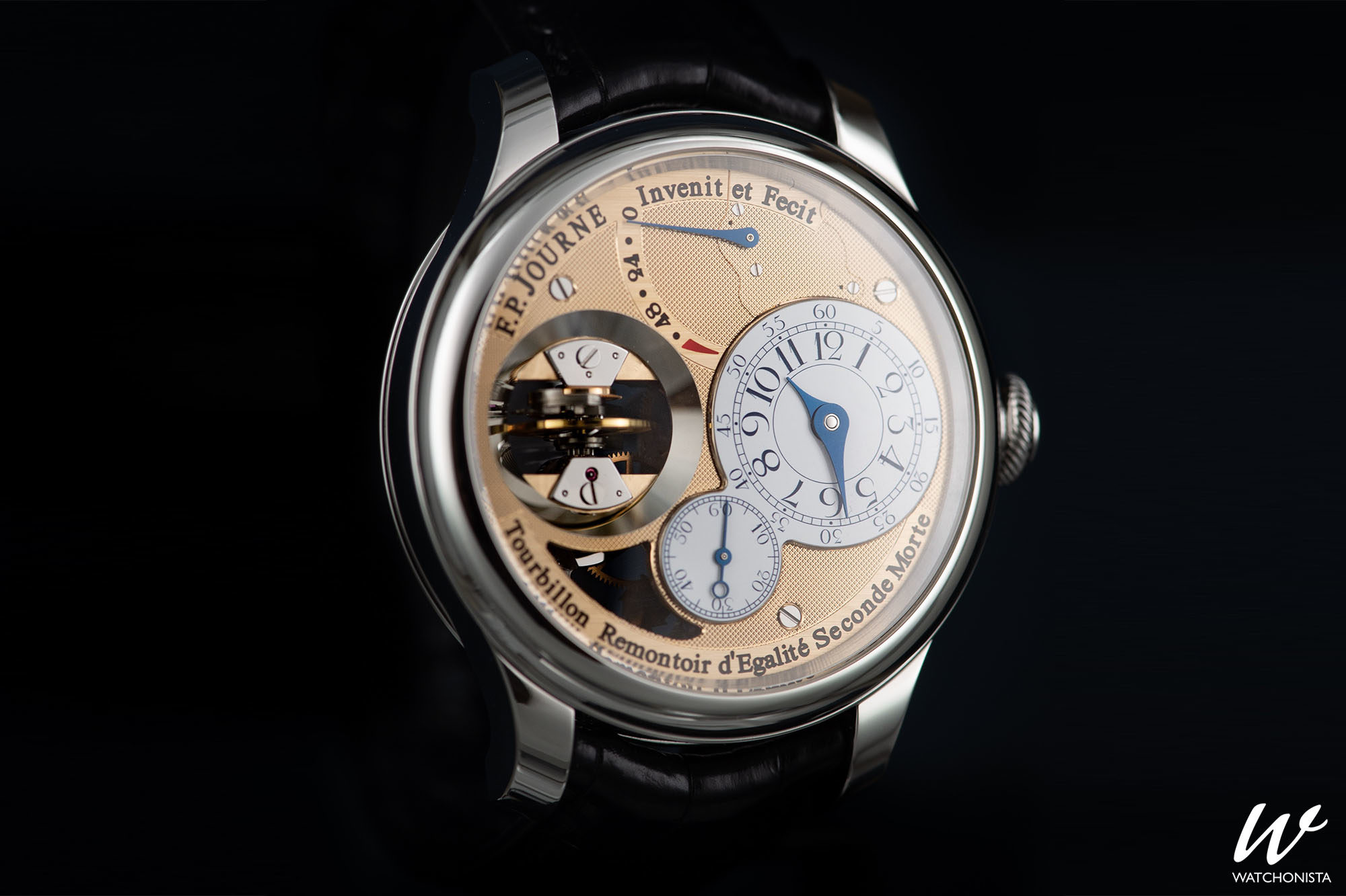 A Closer Look (Up!) At The F.P. Journe Tourbillon Souverain Vertical ...