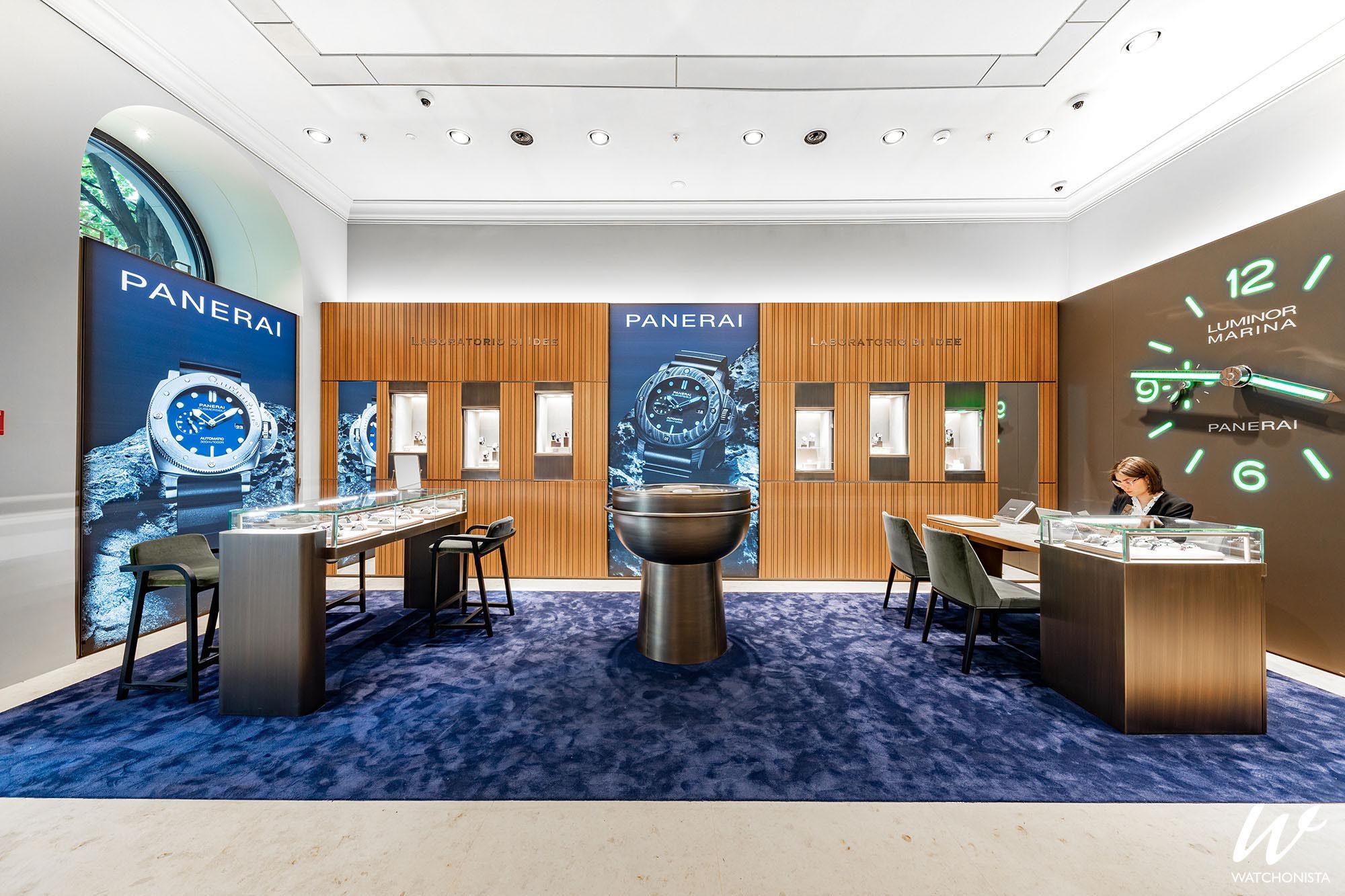 Panerai Surfaces With Its Newest Boutique In Zürich's Bahnhofstrasse ...