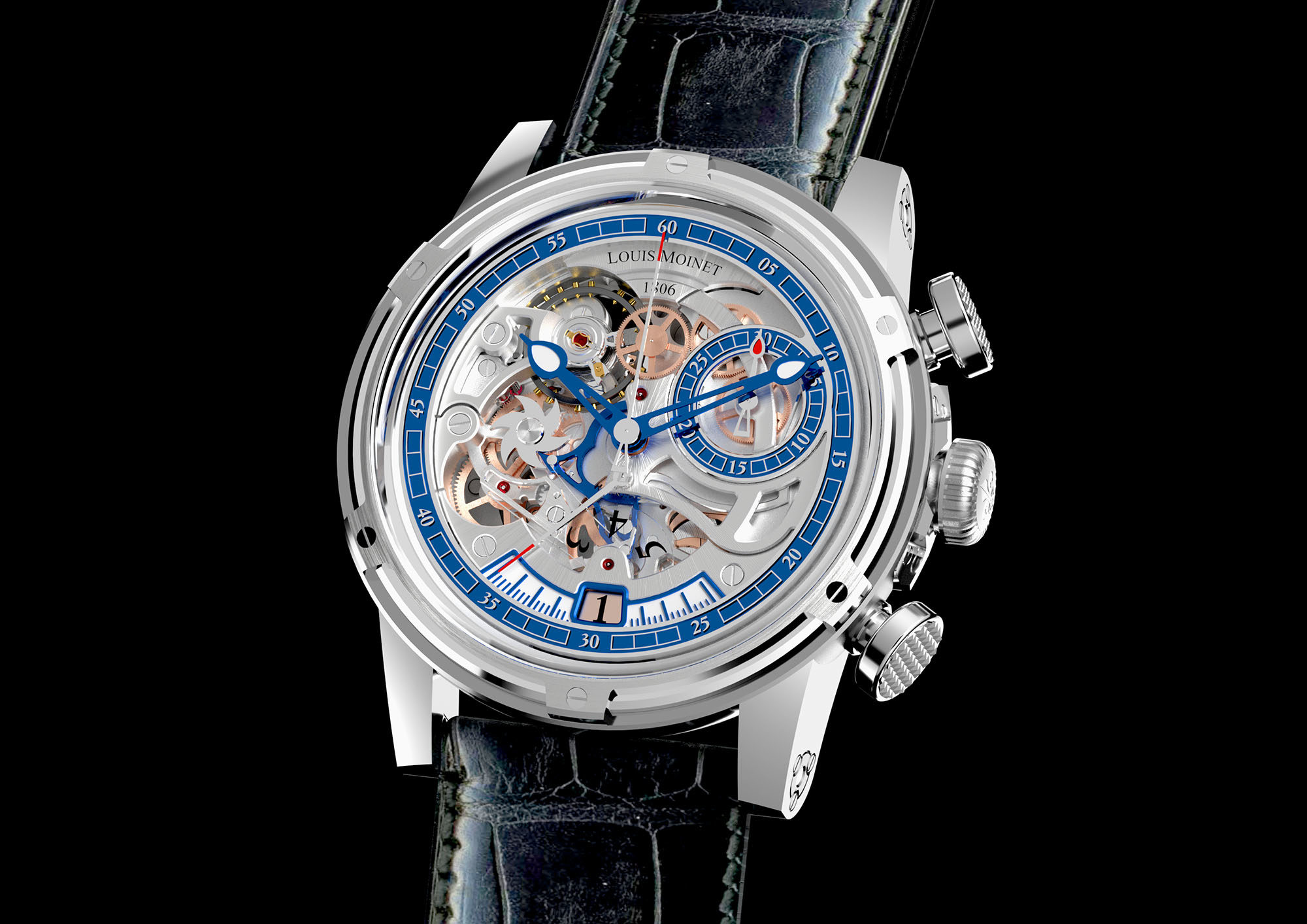 Louis Moinet Chronosphère – The Chronograph With A Retrograde System ...
