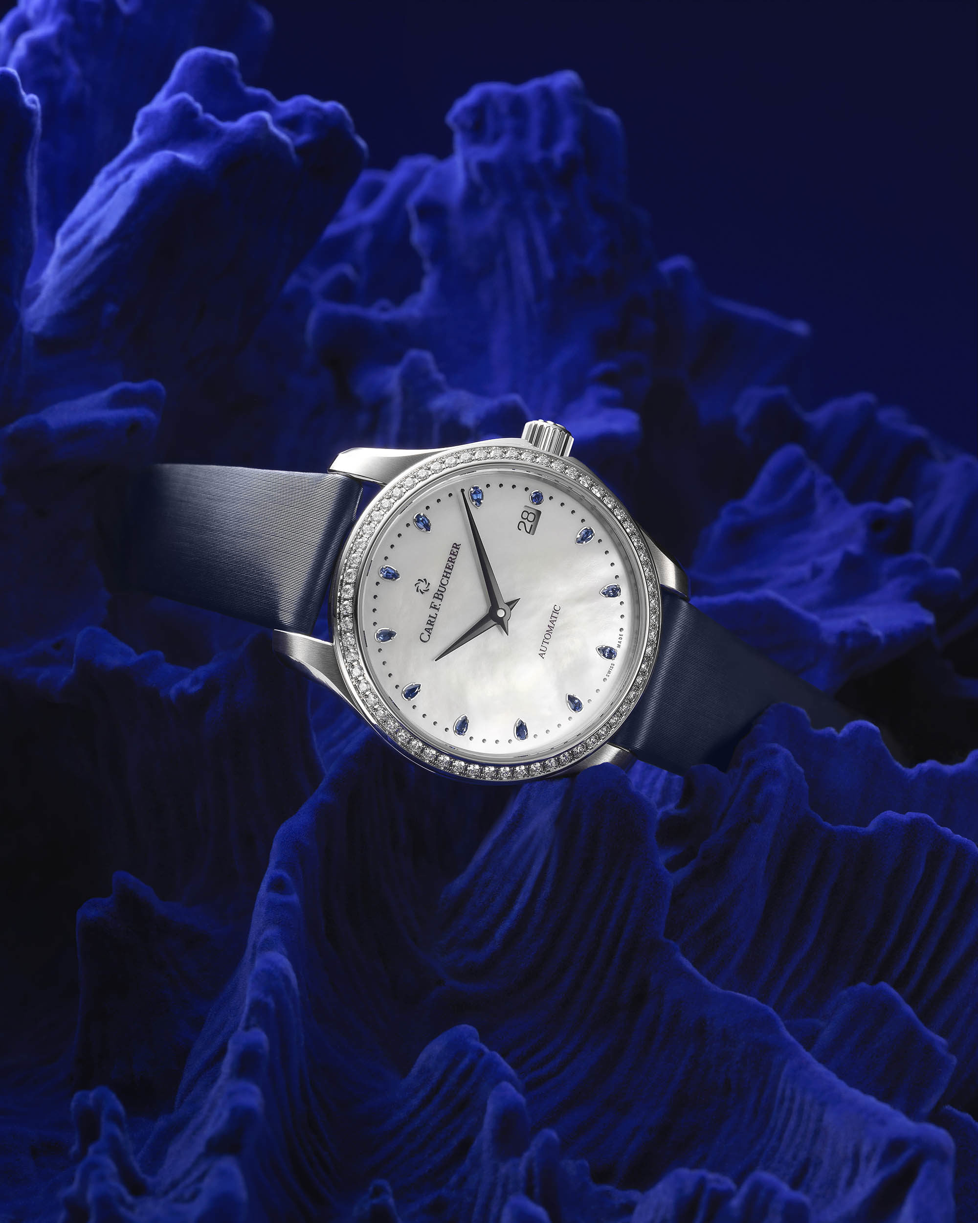 Bucherer Unveils The Carl F. Bucherer Manero AutoDate Bucherer Blue ...