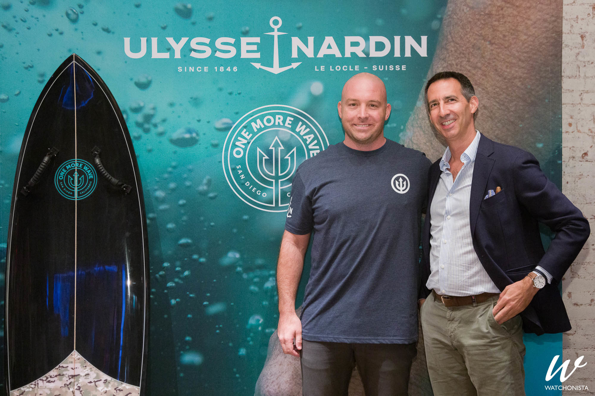 Surf's Up! Ulysse Nardin Gives Back With The Diver Deep Dive “One More ...