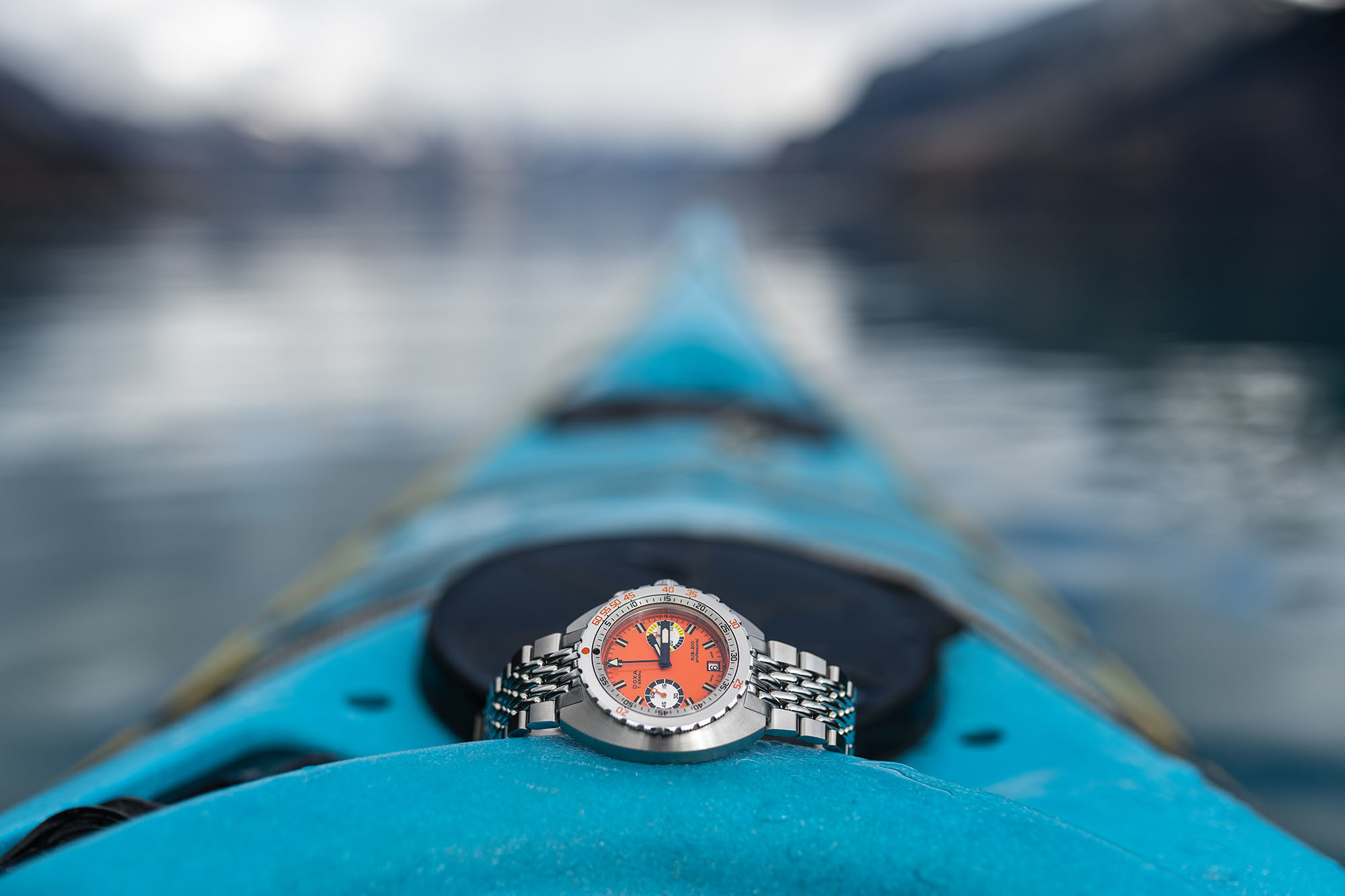Winter Kayaking In The Glacial Waters Of Lake Brienz With DOXA’s SUB ...