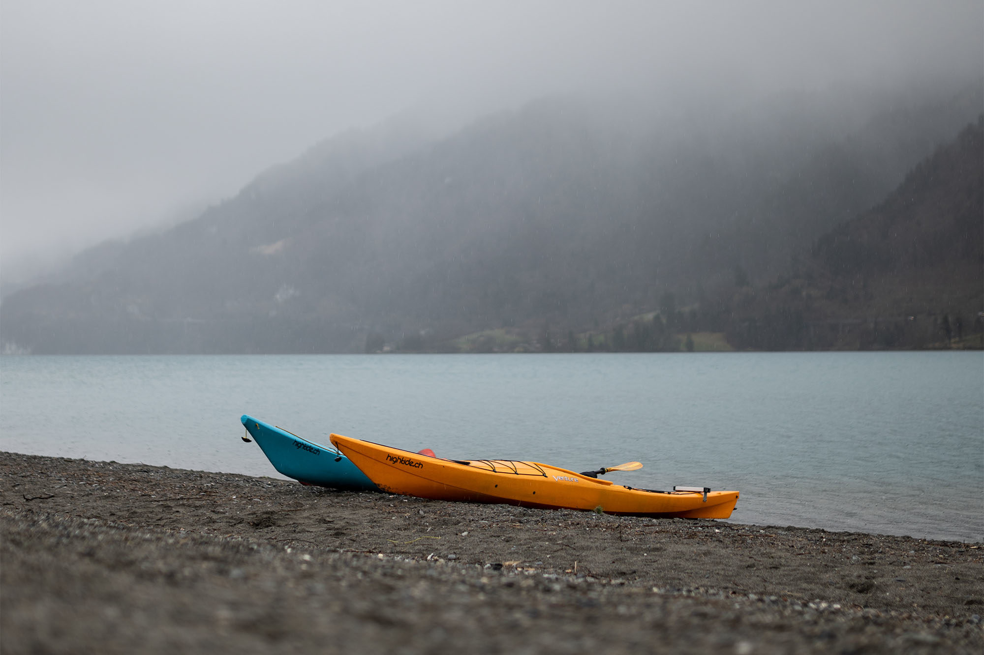 Winter Kayaking In The Glacial Waters Of Lake Brienz With DOXA’s SUB ...