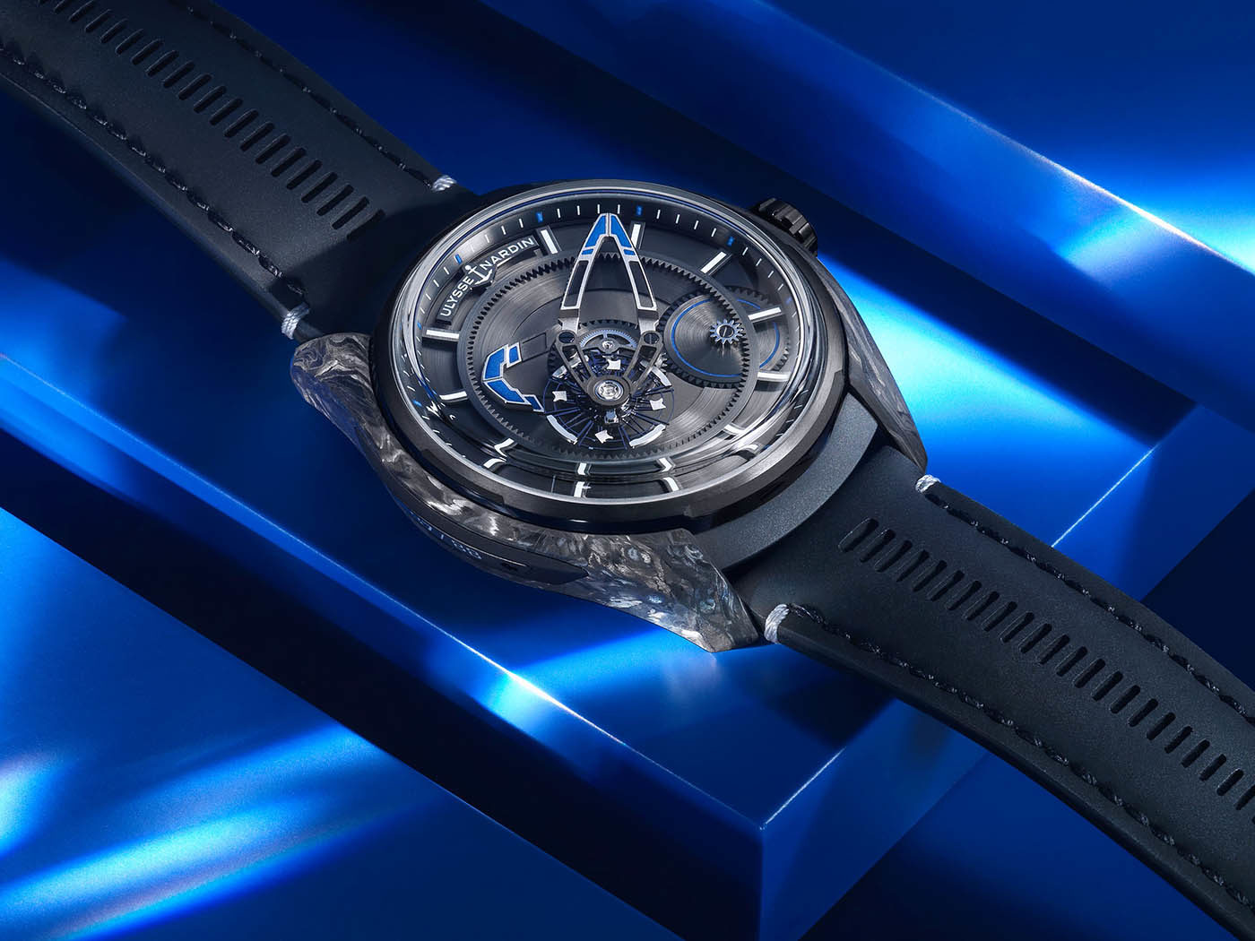 Meet The New Ulysse Nardin Freak X Bucherer BLUE Edition | Watchonista