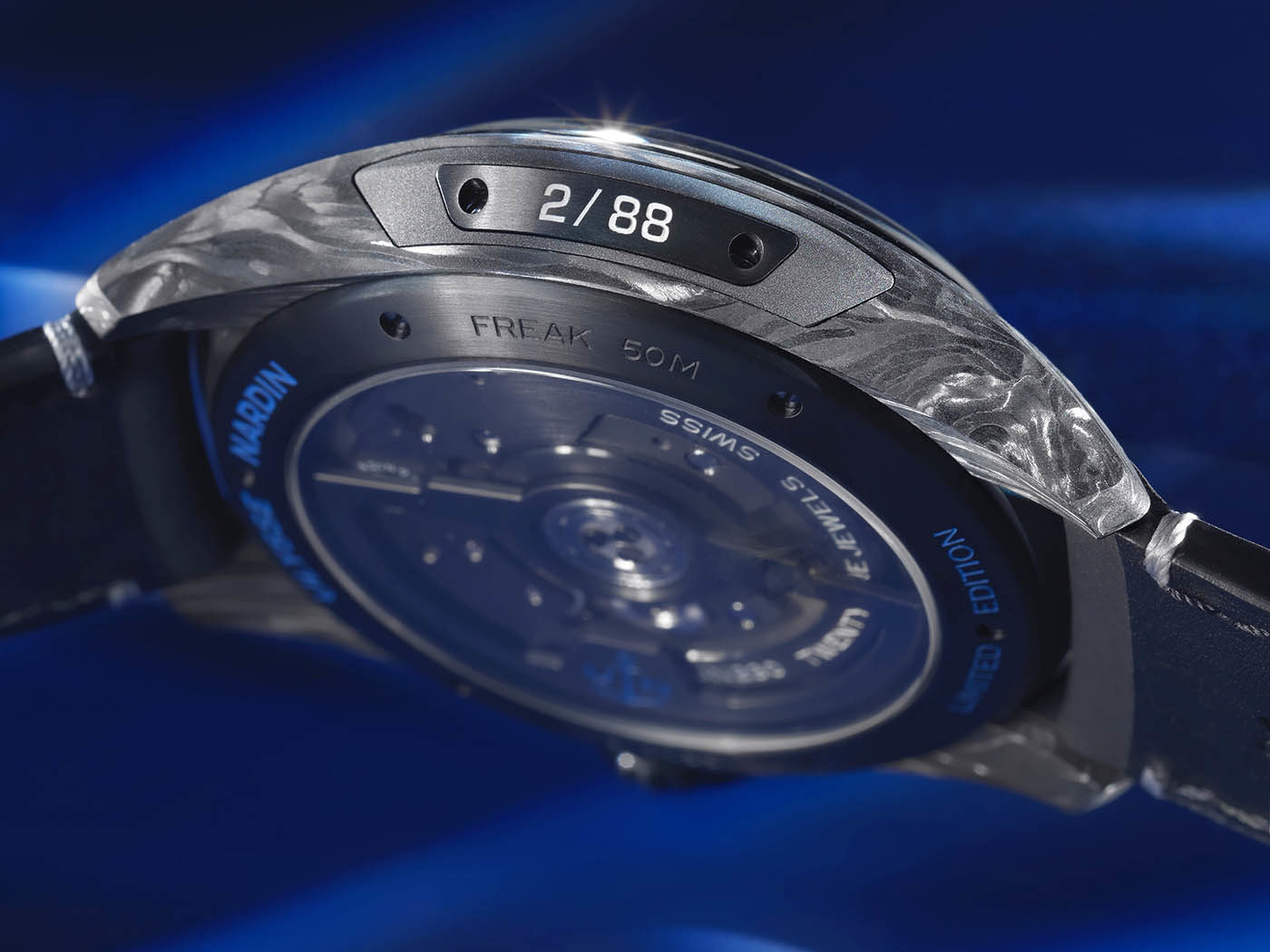 Meet The New Ulysse Nardin Freak X Bucherer BLUE Edition | Watchonista
