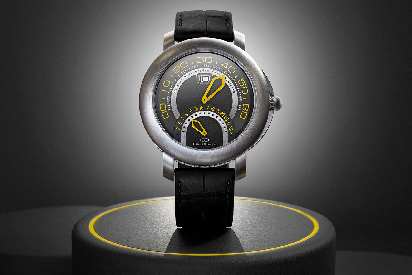 Geneva Watch Days: Hands-On With The Gérald Genta Arena Bi-Retrograde ...