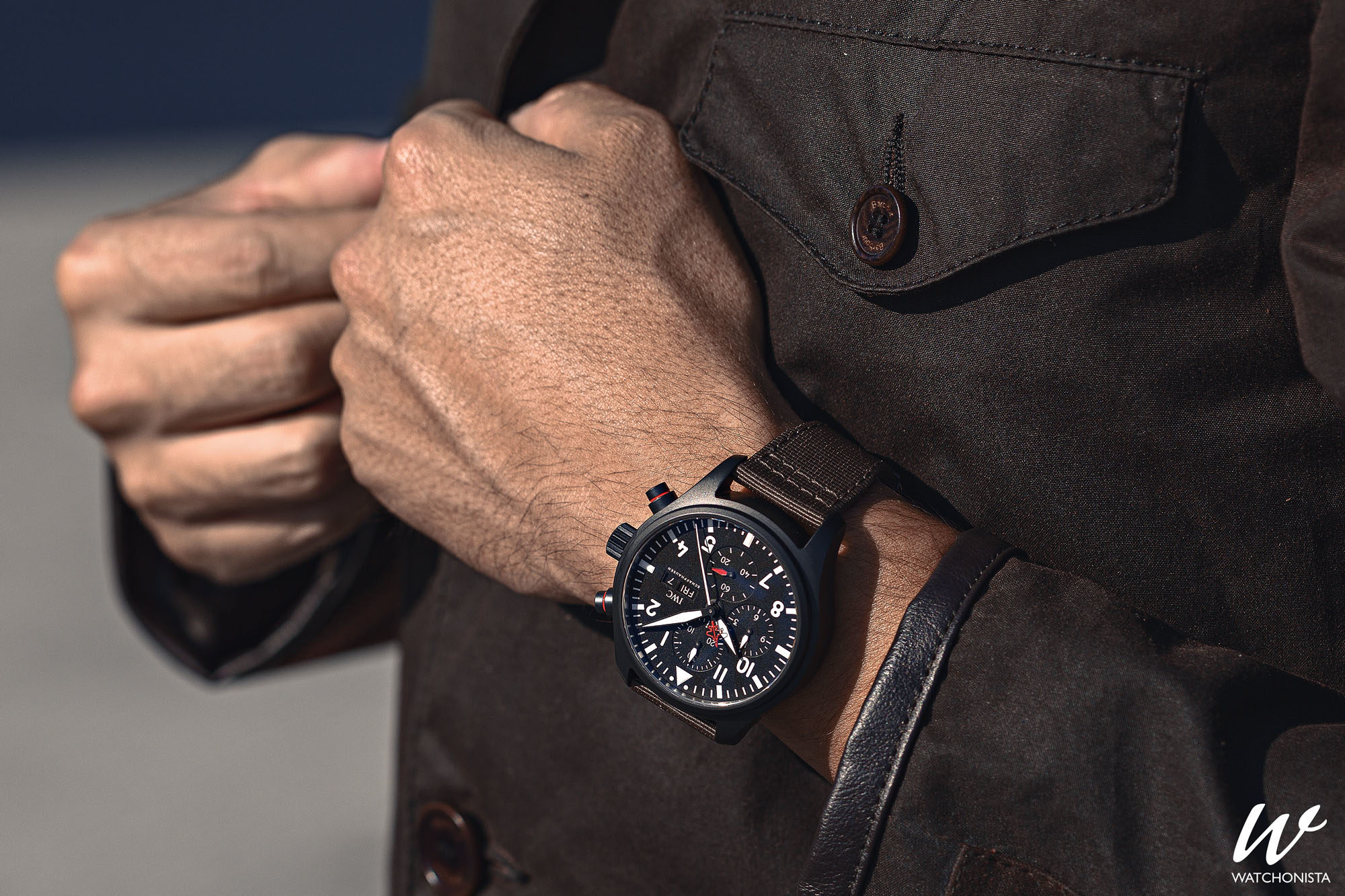 On The Flight Deck With The New IWC Pilot’s Watch Chronograph TOP GUN ...