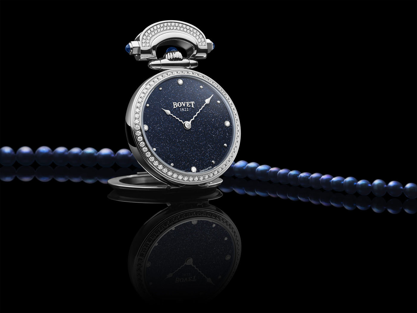 Miss Audrey – With A Blue Aventurine Glass Dial | Bovet